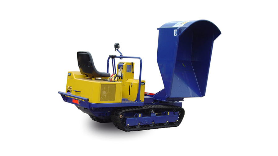 Hire compact tracked dumper with precision steering, ideal for working ...